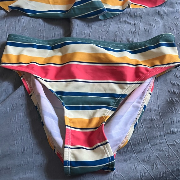 shekini | Swim | Shekini Girls Floral Printing Bathing Suits Ruffle ...